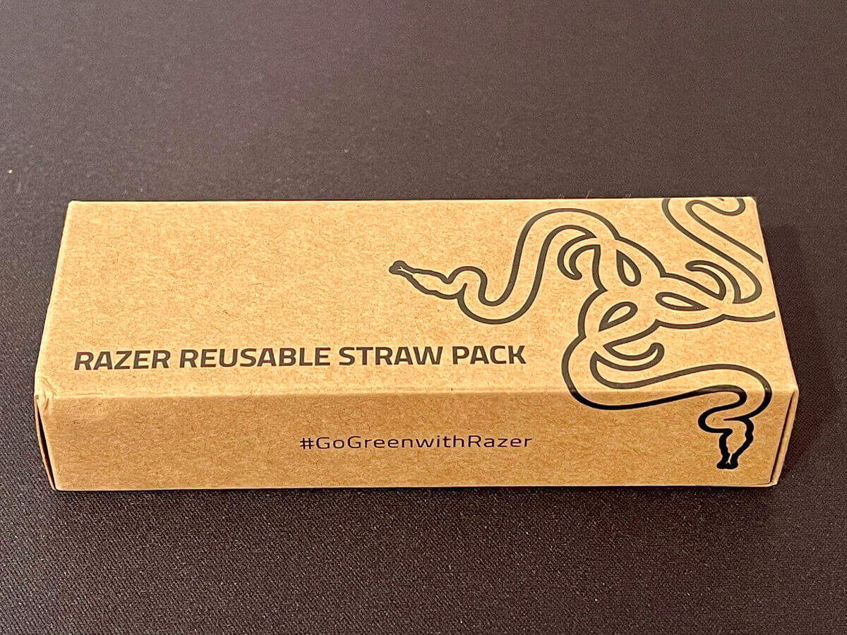 ゲーミングストローRAZER REUSABLE STRAWレビュー｜AKIHABARA BASECAMP